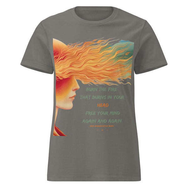 Artist Women’s t-shirt, original lyric & design by Aris Anagnostou ...